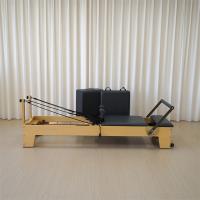China Wooden Standard Pilates Reformer 2250x630x300mm for Studio Fitness Training OEM ODM for sale