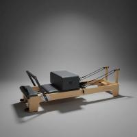 China Jaalee Commercial Maple Wood Pilates Reformer 2480x680x350mm for Gym Studio for sale