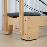 China Commercial Pilates Reformer Maple Wood 2250x630x300mm Portable Body Training Equipment for sale