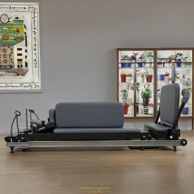 China Home Pilates Training Reformer Lightweight Flexible Wood Aluminum Alloy 2510x630x560mm for sale