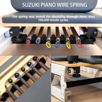China Customized Adjustable Pilates Reformer Bed Set 2350x680x290mm Aluminum Alloy Frame for Studio Exercise for sale