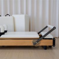 China Customized Wooden Pilates Reformer HXC-B3 Foldable Portable for Studio Commercial Use for sale