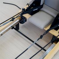 China Foldable Commercial Grade Wooden Pilates Reformer 237x61x28cm Custom Logo for Studios for sale
