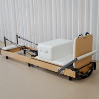 China Foldable Pilates Reformer Adjustable Portable Lightweight Settings And Custom Logo for sale