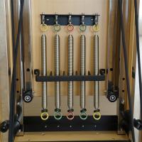 China Foldable Pilates Reformer Adjustable Portable Lightweight Settings And Custom Logo for sale