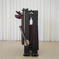 China Foldable Plywood Pilates Reformer 237x61x28cm for Home Gym Commercial Use Custom Color for sale