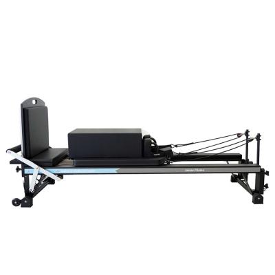 China Commercial Aluminum Pilates Reformer 2560x630x440mm for Home Studio Yoga Fitness for sale