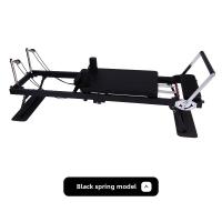 China Foldable Pilates Cadillac Reformer with Sliding Track 220cm Steel Frame Home Gym Equipment for sale