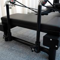 China Commercial Pilates Reformer Aluminum Alloy 2450x630x280mm Adjustable Custom Color for sale
