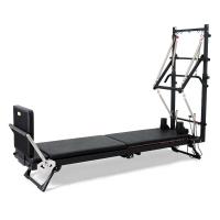 China Commercial Pilates Reformer with Half Tower Retractable Iron Foldable 12000 sqm Factory for sale