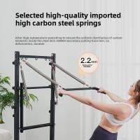 China Commercial Pilates Reformer with Half Tower Retractable Iron Foldable 12000 sqm Factory for sale