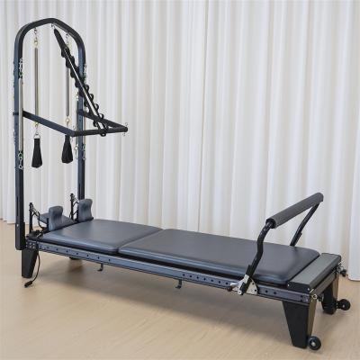 China Jaalee HXC-C3 Aluminum Alloy Full Track Pilates Reformer with Half Tower 2200x740x2030mm for sale