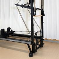 China Eco Friendly Aluminum Alloy Pilates Reformer Half Tower with Aerial Trapeze for Studio for sale