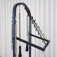 China Aluminum Alloy Full Track Pilates Reformer with Half Tower 2200x740x2030mm CE Certified for sale
