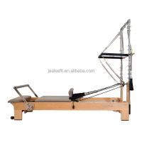 China Custom Maple Wood Pilates Reformer Half Trapeze Machine 2480x680x2015mm Home Studio Gym for sale