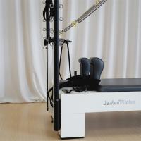 China Custom Color Logo Beechwood Pilates Reformer with Tower 2-in-1 CE Certified for sale