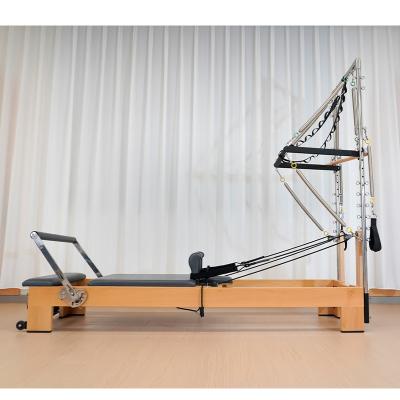 China Detachable Maple Wood Pilates Chair Cadillac Half Tower Home Gym Reformer 2330x880x2000mm for sale