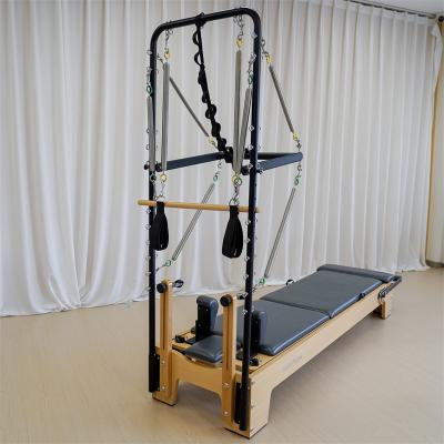 China Multifunctional Pilates Reformer Cadillac Machine 2 in 1 Body Balance Training Half Trapeze for sale