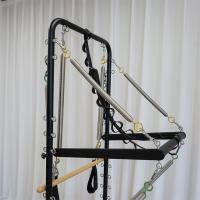China Custom Wood Pilates Reformer With Tower For Studio Core Bed With Half Trapeze for sale