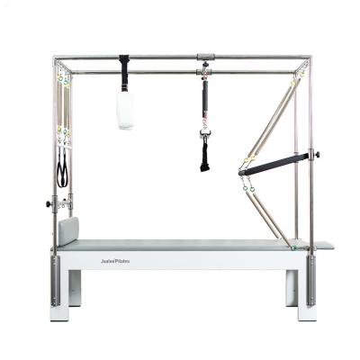 China 3 in 1 Commercial Pilates Cadillac Reformer Beech Wood Yoga Studio Training Machine 2150x700x2160mm for sale