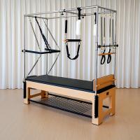 China Jaalee Multilayer Board Pilates Cadillac Trapeze Table 2355x770x2130mm 304 Stainless Steel for sale