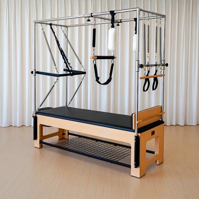 China Jaalee Multilayer Board Pilates Cadillac Trapeze Table 2355x770x2130mm 304 Stainless Steel for sale