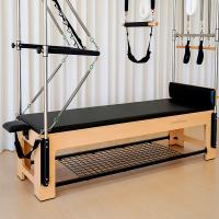 China Jaalee Multilayer Board Pilates Cadillac Trapeze Table 2355x770x2130mm 304 Stainless Steel for sale