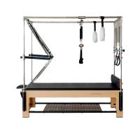 China Professional Maple Wood Trapeze Pilates Full Tower Cadillac Studio Adjustable Equipment for sale