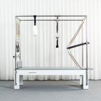 China Personal Customizable Commercial Pilates Reformer Cadillac Wood Equipment 2150x700x2160mm Studio Use for sale