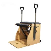 China Jaalee OAK Pilates Wunda Chair Portable Bed Machine Reformer Combo 750x600x1100mm Beech Wood for sale