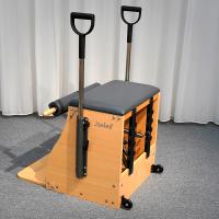 China Jaalee Pilates Wunda Chair 750x600x1100mm Beech Wood Reformer Combo with Springs for Studio for sale