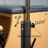 China Jaalee Pilates Wunda Chair 750x600x1100mm Beech Wood Reformer Combo with Springs for Studio for sale