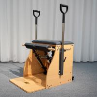 China Jaalee Pilates Wunda Chair 750x600x1100mm Beech Wood Reformer Combo with Springs for Studio for sale