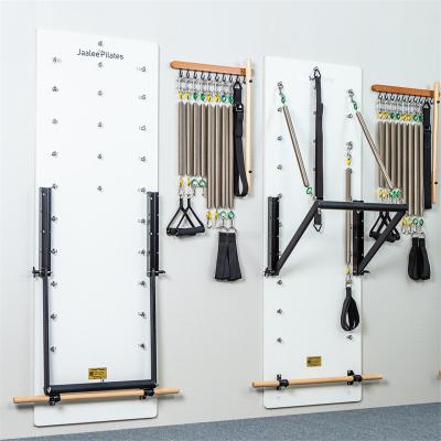 China Wall-mounted Pilates Wall Tower Unit Multi Functional Trainer Springboard Attachment Professional Pilates Wall Board Equipment for sale