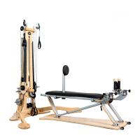 China Jaalee Pilates Pulley Tower Maple Wood 2240x1980x1990 mm Standing Equipment Combination Unit for sale