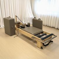 China Portable Maple Wood Pilates Reformer Machine 2480x680x350mm Custom Accessories 3-Year Warranty for Fitness Yoga Body Shaping for sale