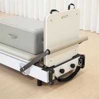 China Beech Wood Mobile Folding Pilates Reformer 237x61x28 cm Home Gym Core Bed Oak Maple for sale