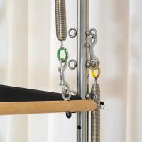 China Maple Wood Pilates Reformer Tower with Half Trapeze 2480x680x2015mm Custom Color for sale