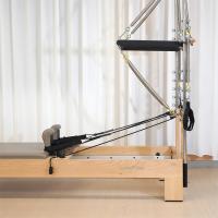 China Custom Maple Wood Pilates Reformer Half Trapeze Machine 2480x680x2015mm Home Studio Gym for sale