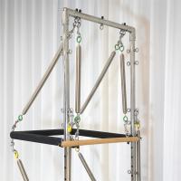 China Jaalee HXC-A1 Pilates Reformer Half Tower Maple Wood 2480x680x2015mm Custom Color for sale