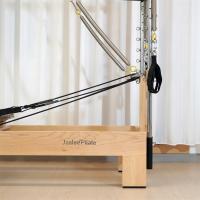 China Dual Use Half Height Pilates Frame Two In One Fitness Equipment Maple Wood 2480x680x2015mm for Gym for sale