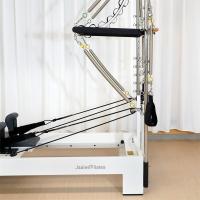 China Beech Wood Pilates Reformer with Tower 2280x630x1960mm Home Fitness Equipment for sale