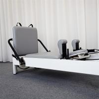 China Beech Wood Pilates Reformer 2250x630x300mm Durable Core Workout Equipment with Sliding Body Bed for sale