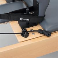 China Custom Eco Friendly Beech Wood Pilates Reformer 2480x680x350mm Yoga Studio Machine for sale