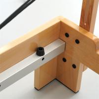 China Custom Eco Friendly Beech Wood Pilates Reformer 2480x680x350mm Yoga Studio Machine for sale