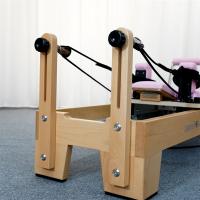 China Jaalee Beech Wood Pilates Reformer 1550x455x250mm for Children Fitness Center for sale