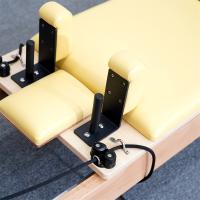 China Jaalee Beech Wood Pilates Reformer 1550x455x250mm for Children Fitness Center for sale