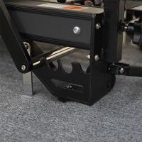 China Custom Black Aluminum Pilates Reformer 2450x630x280mm Fully Stocked for Home Commercial Studio for sale