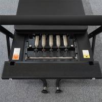 China Custom Black Aluminum Pilates Reformer 2450x630x280mm Fully Stocked for Home Commercial Studio for sale