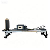 China Aluminum Alloy Pilates Reformer 2560x630x440mm for Commercial Home Studio Gym for sale